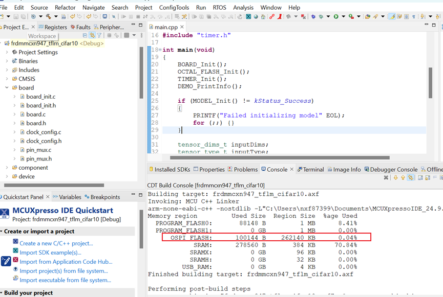 MCXN947: Combining Internal Flash Boot with External Flash XIP – Analysis and Configuration ...