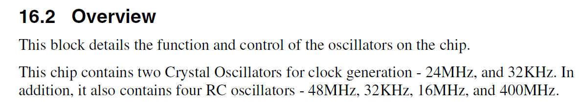 Clarify the OSC 24 MHz modes for iMX RT1176 - NXP Community