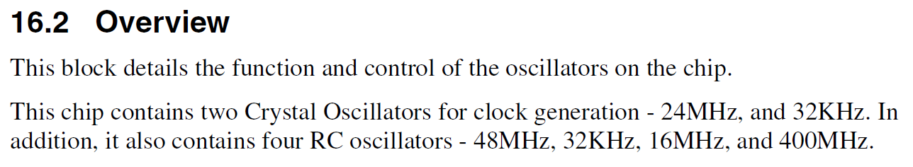 Clarify the OSC 24 MHz modes for iMX RT1176 - NXP Community