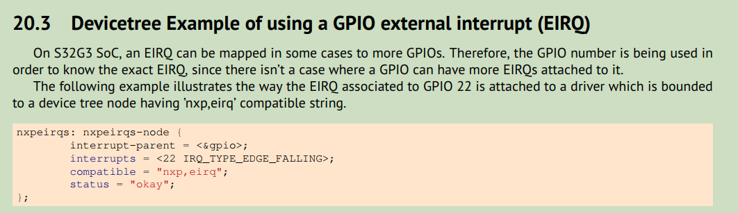 S32G399A EIRQ usage - NXP Community