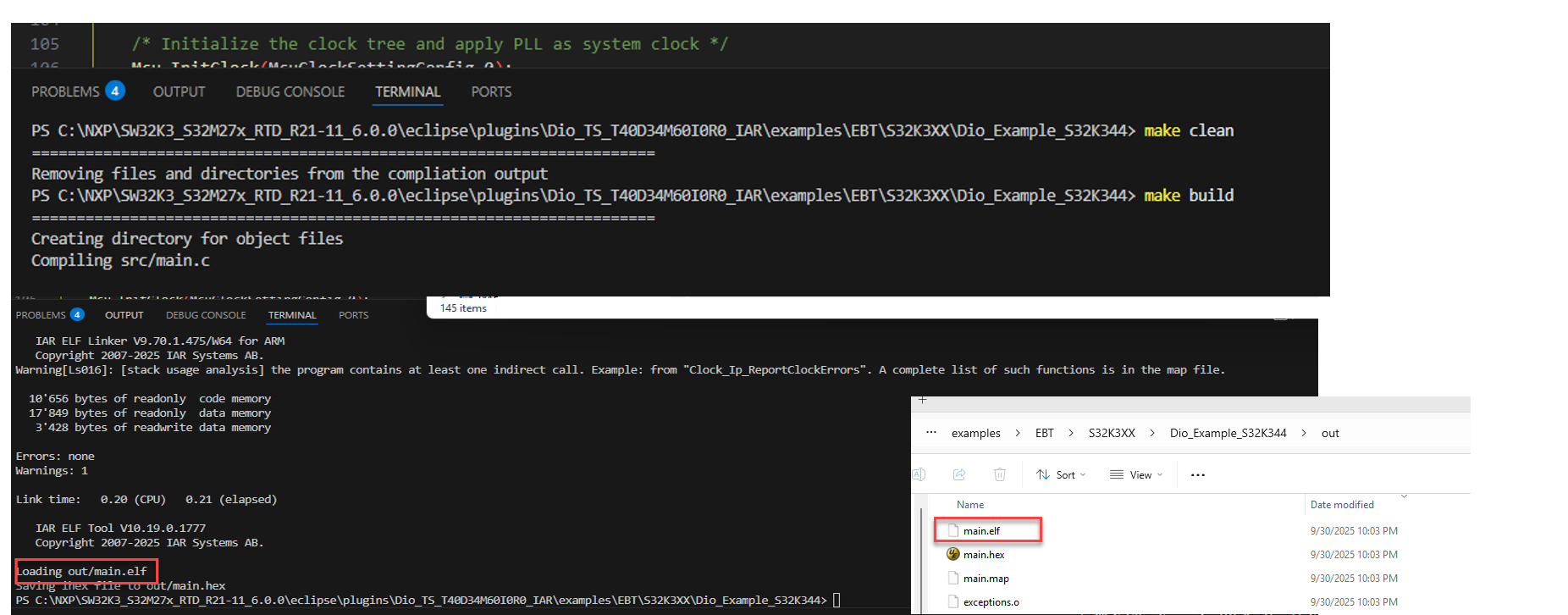 [S32K3 tool part]：How to use IAR compiler or IAR project to compile S32K3 MCAL project - NXP ...