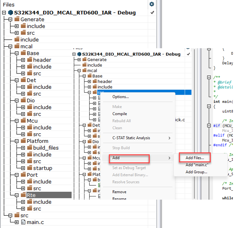 [S32K3 tool part]：How to use IAR compiler or IAR project to compile S32K3 MCAL project - NXP ...