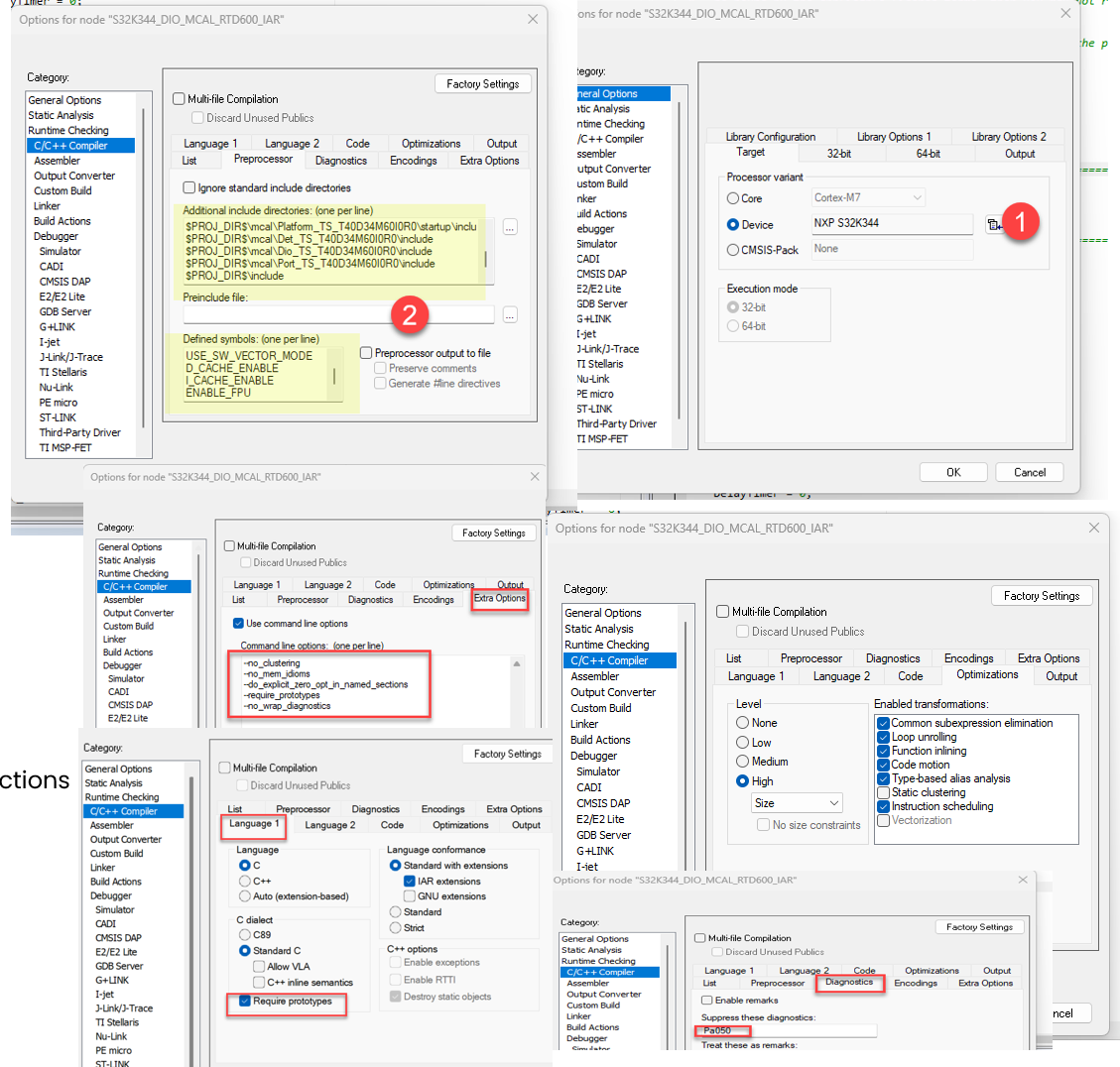 [S32K3 tool part]：How to use IAR compiler or IAR project to compile S32K3 MCAL project - NXP ...