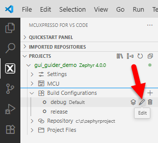 GUI Guider example with Zephyr and MCUXpresso for VS Code - NXP Community
