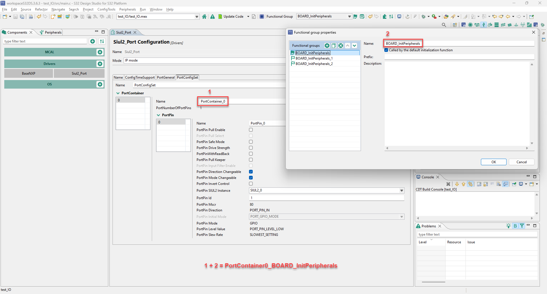 Solved: Configure dual functions of same pin for s32k311 - NXP Community