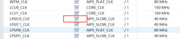 S32K314 I2C clock source is empty - NXP Community