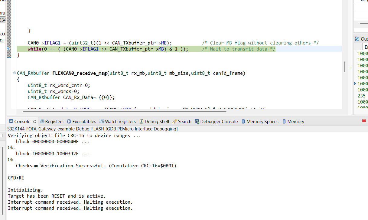 Solved: memory partitioning for dual applications (A/B swap) on S32K144 ...