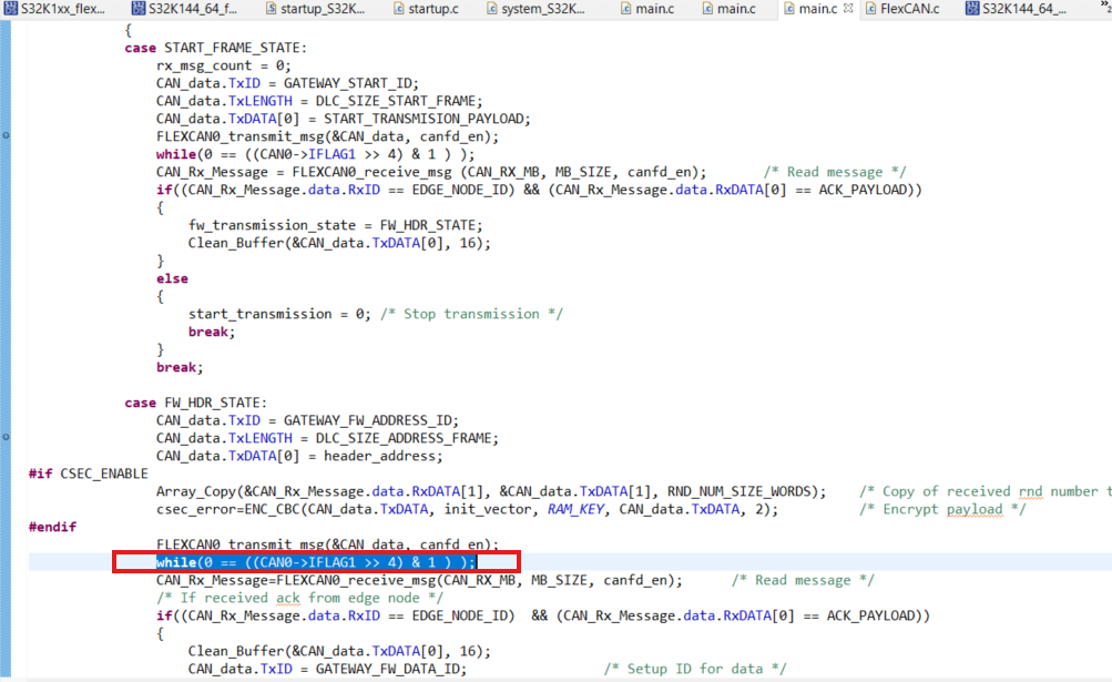 Solved: memory partitioning for dual applications (A/B swap) on S32K144 ...