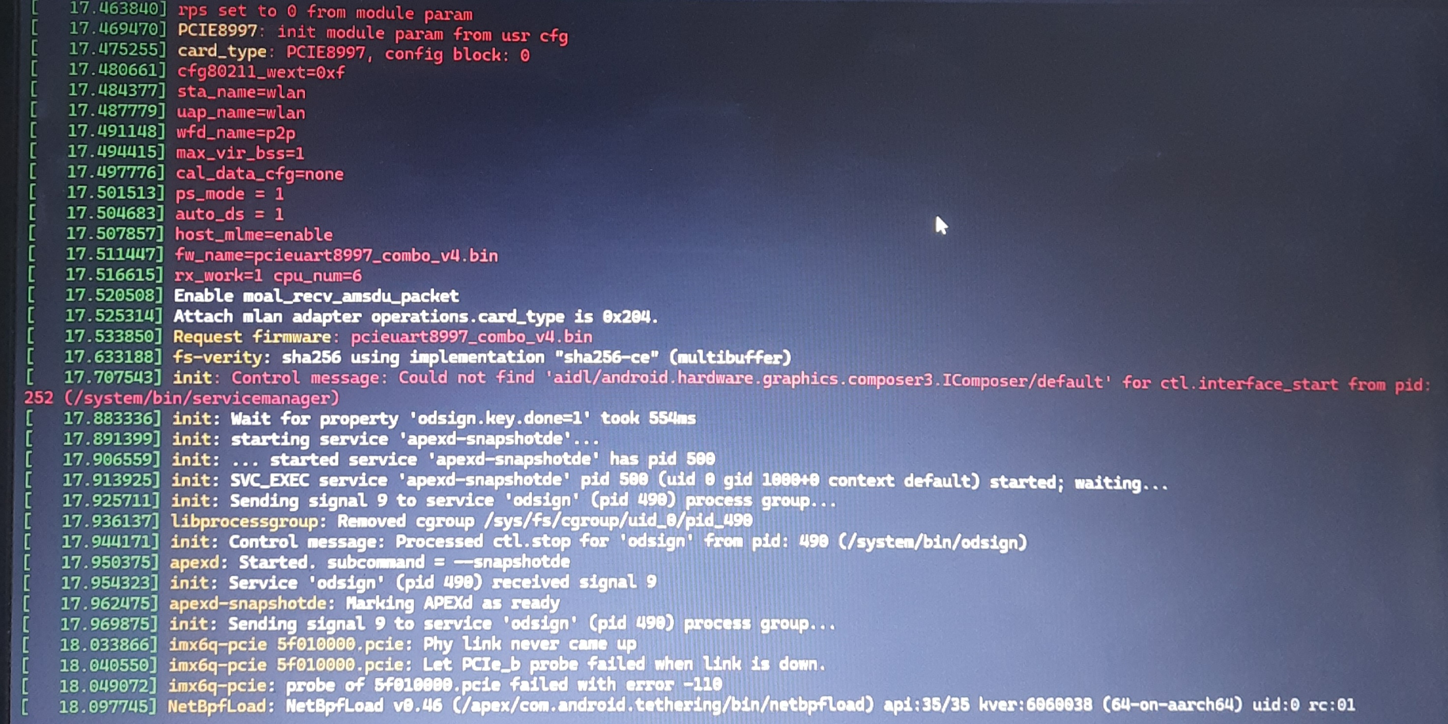 Re: IMX8QM CPU X 88W8997 - NXP Community