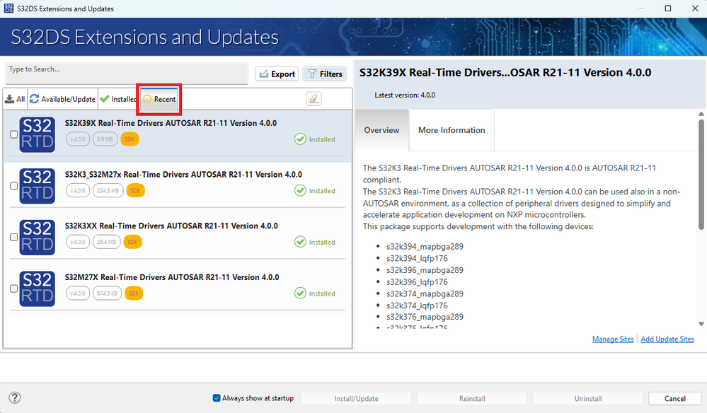 S32 Design Studio 3.6.5 Release Announcement - NXP Community