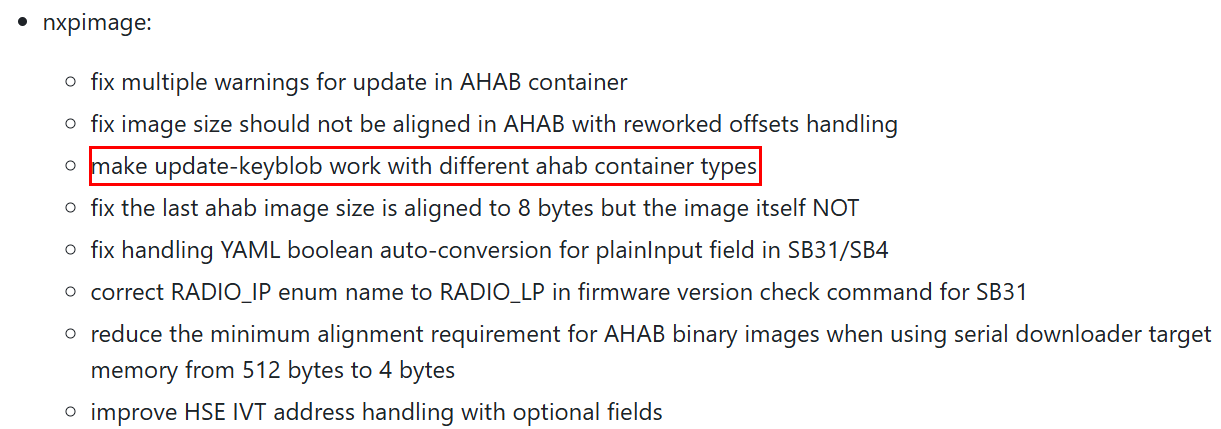 Solved: Re: Unable to update DEK blob for secondary AHAB container set ...