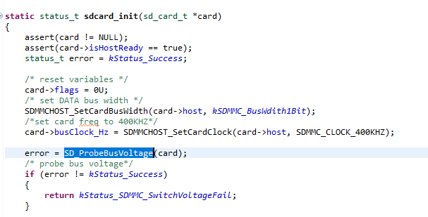 SD Card Booting and read write issue in mimxrt1176 - NXP Community
