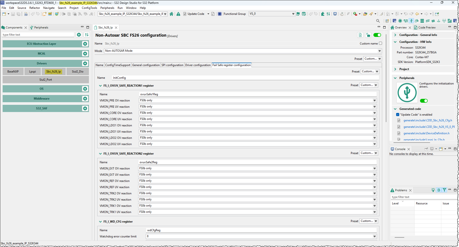 Re: S32K344 : PMIC[MFS2613] control source or example code - NXP Community