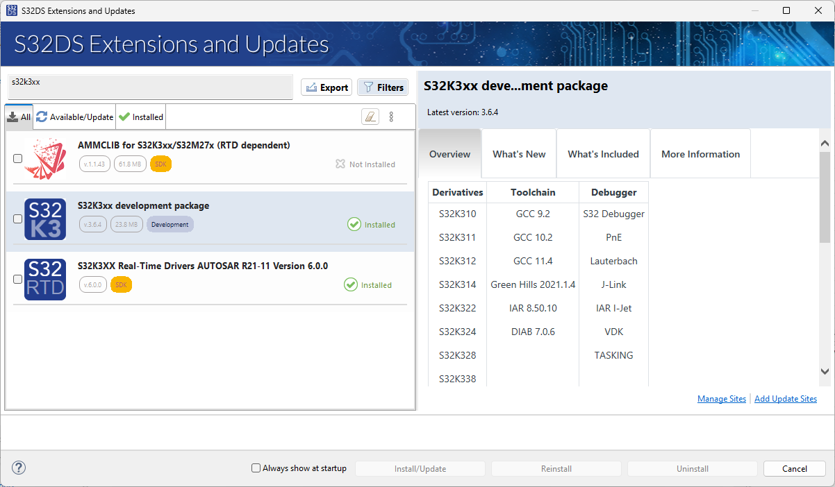 Re: S32K396-BGA-DC1 OpenSDA only enumerates as CDC Serial Port, cannot ...