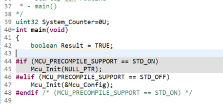 Re: The S32K312 chip enters the hard_fault interrupt after MCU_Init is ...