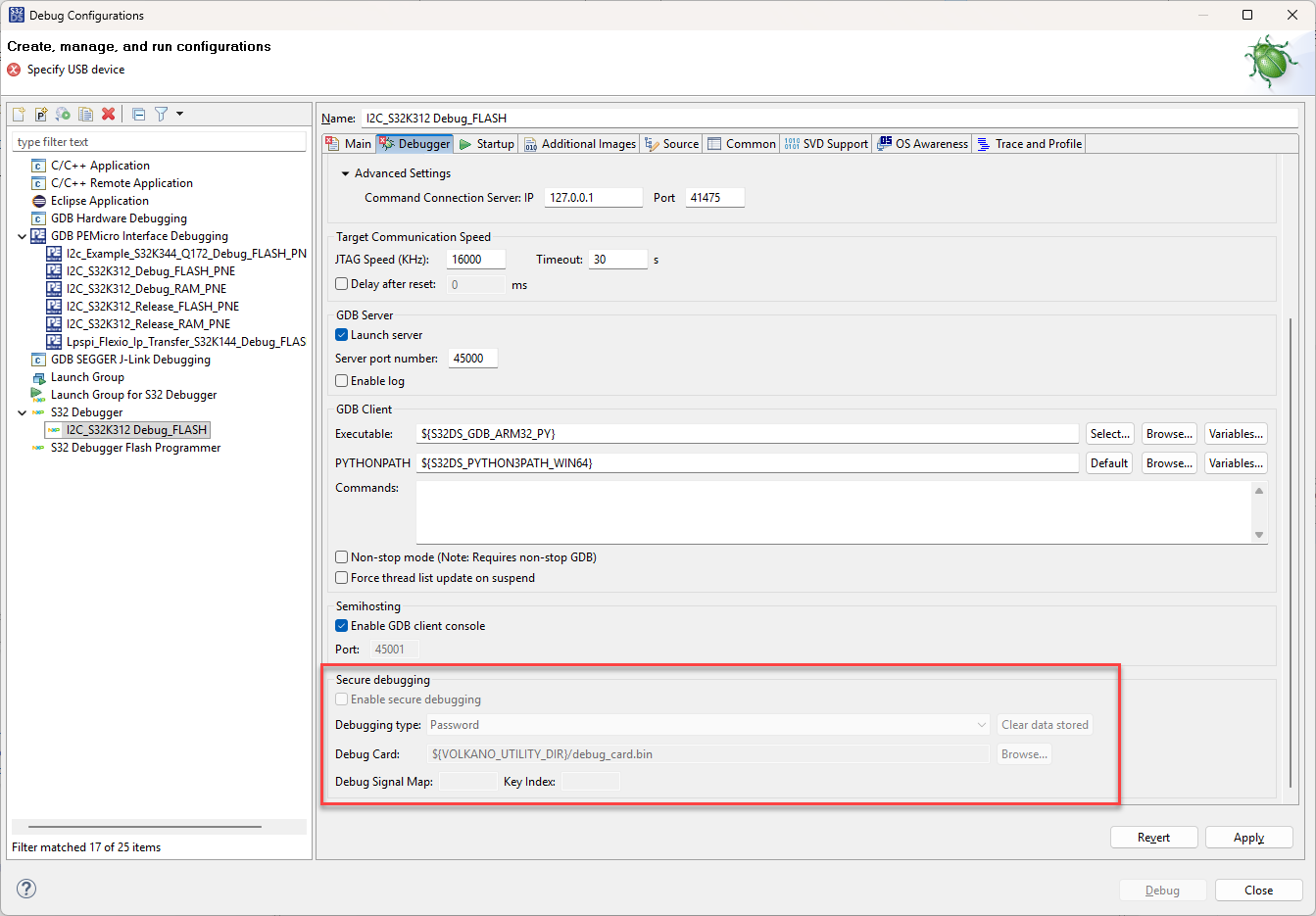 S32K144 unlock Secure debug - NXP Community
