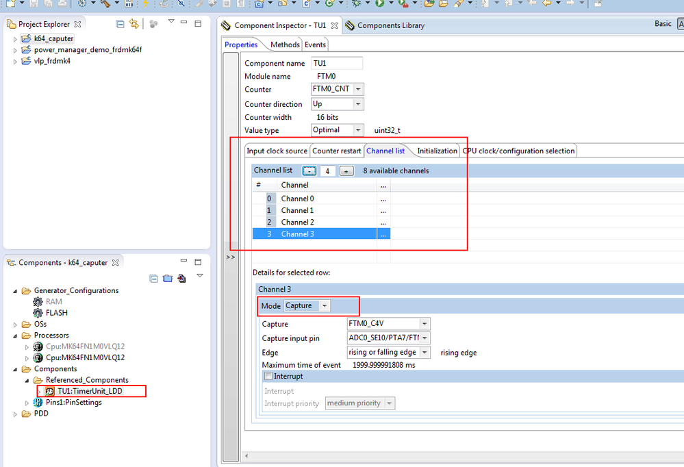 Solved Ftm Input Capture Processor Expert Kds Nxp Community 