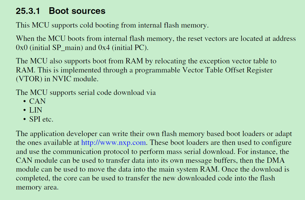 s32k116 demo板的flash 读写例子 - NXP Community