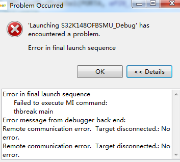 S32DS debug problem - NXP Community