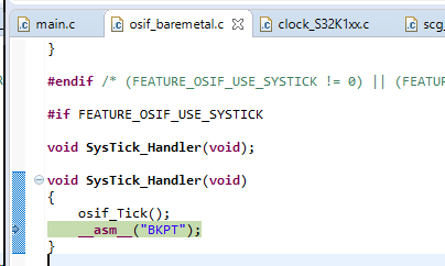 Systick interrupt causes HardFault - NXP Community