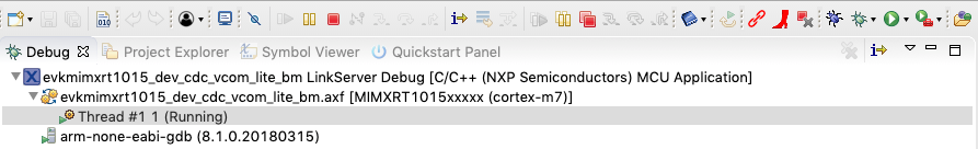 MCUXpresso iMX Run Free mode - NXP Community