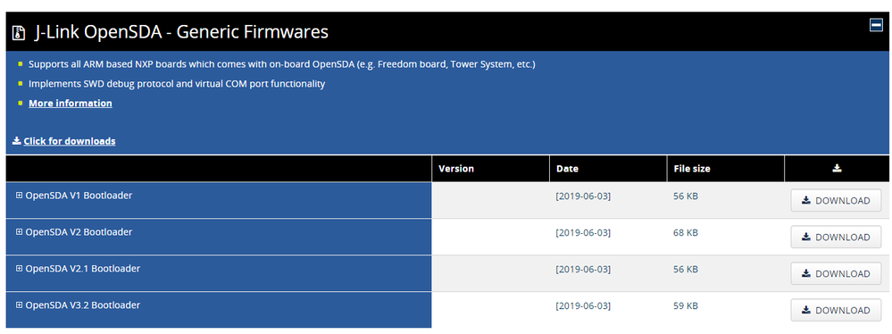 How can i make MK20 works as on board OpenSDA debugger tool. - NXP ...