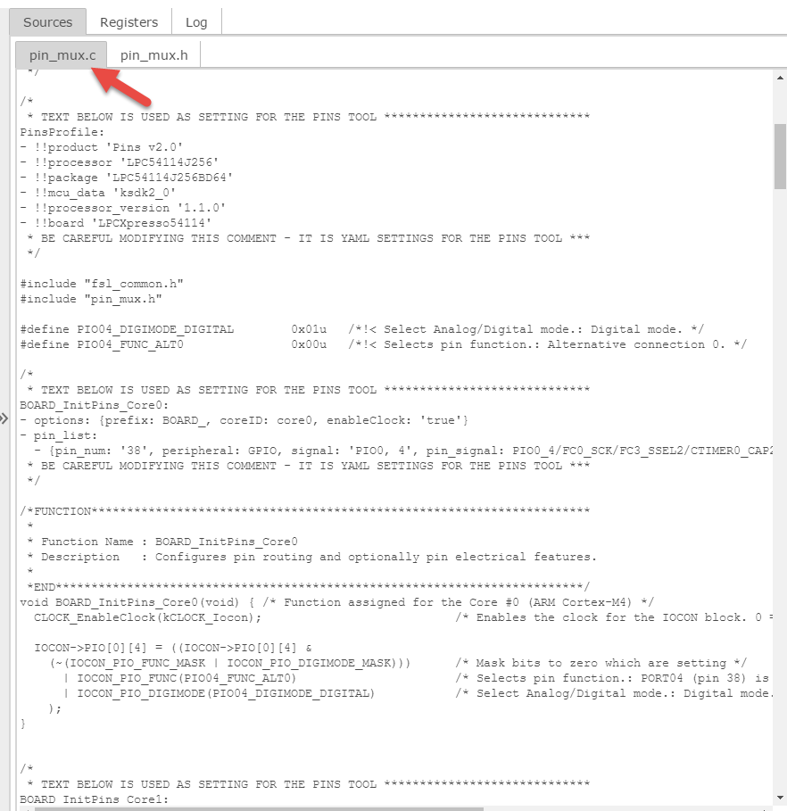 Using the MCUXpresso Pins Tool - NXP Community