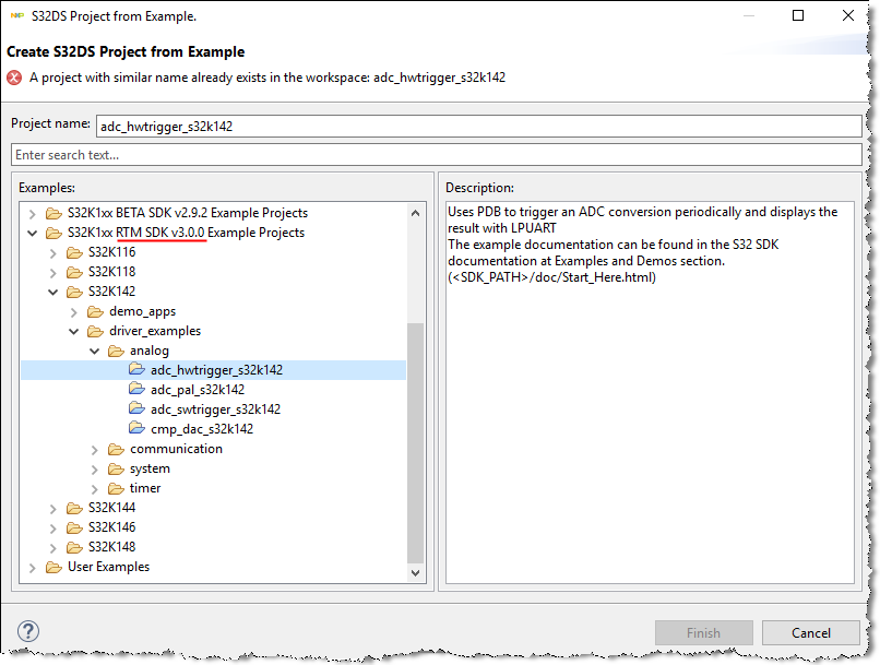 S32K142_64PIN ADC0 Processer Expert - NXP Community