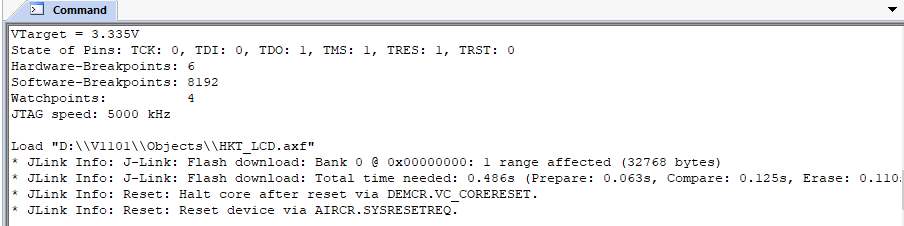 JLINK能下载不能DEBUG - NXP Community