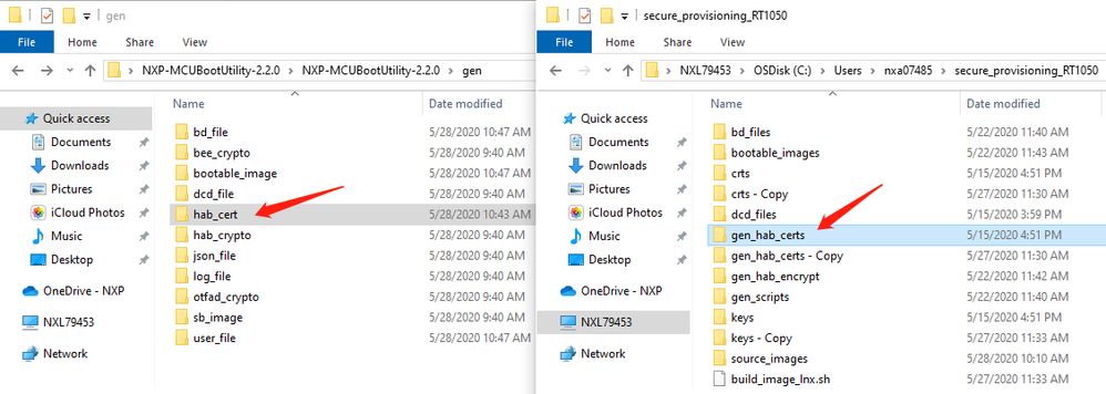 MCU BOOT UTILITY和MCUXPRESSO SECURE PROVISIONING之间的秘钥替换 - NXP Community